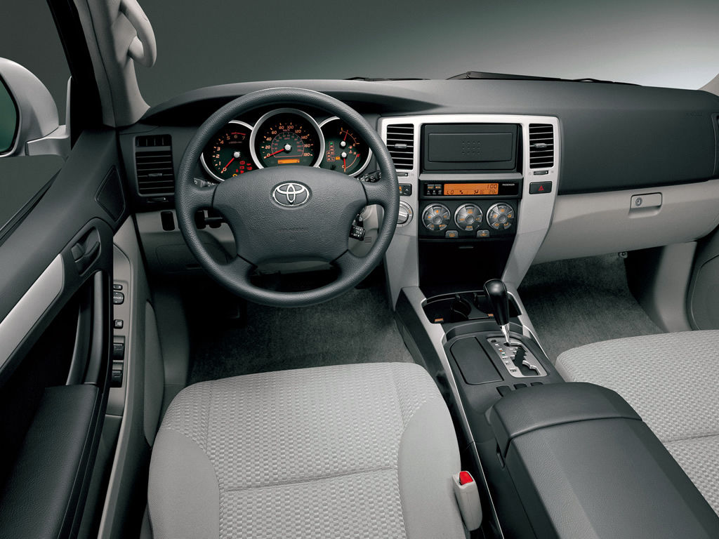 Toyota 4runner technical specifications and fuel economy